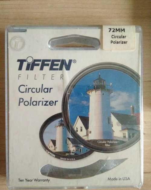 Фотофильтр tiffen 72mm Circular Polarizer Filter