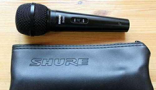 Микрофон вокальный shure SV200