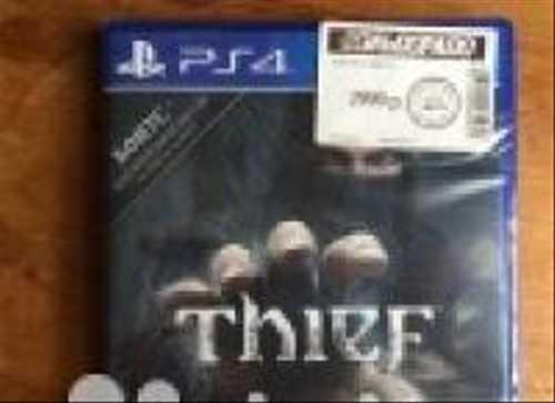 Продам диск ps4 thief. новый в зв. упаковке