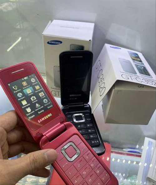 Samsung c3520 black&red