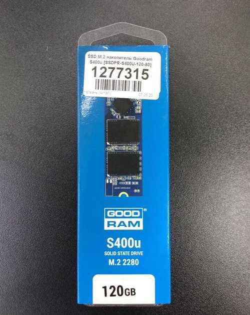SSD GoodRam S400u 120 gb m2 2280