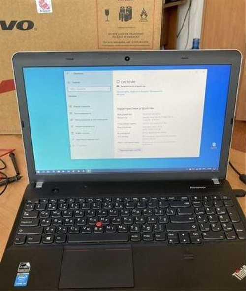 Lenovo thinkpad E540