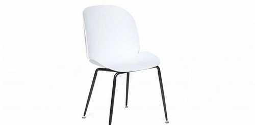 Стул Beetle Chair Белый/чёрный