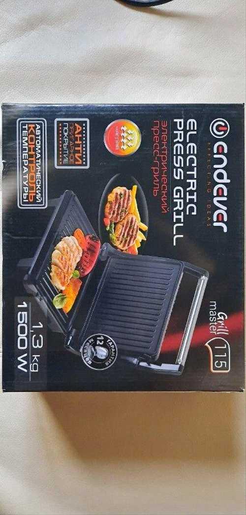 Электрогриль Endever grill master 115