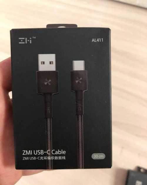 Кабель Xiaomi ZMI USB - Type-C 30 см AL411