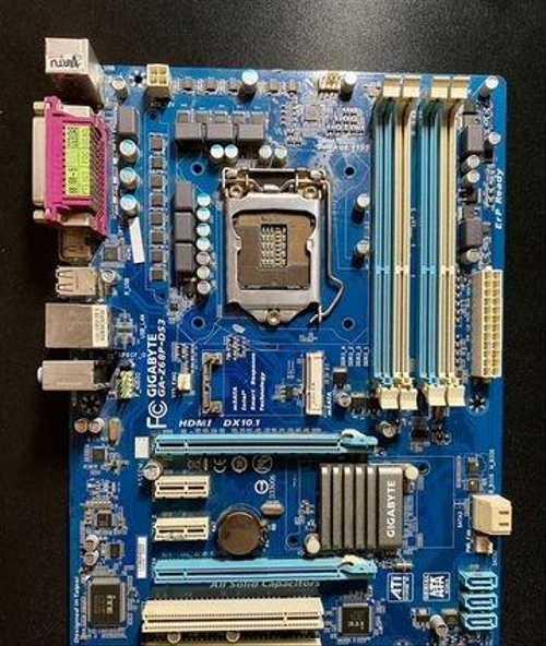 Плата gigabyte GA-Z68P-DS3 LGA 1155/Скупка