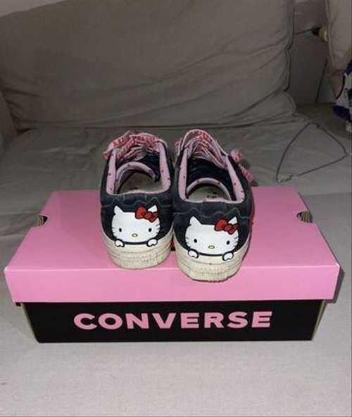 Кеды Converse hello kitty