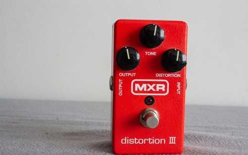 Педаль эффектов MXR Distortion III