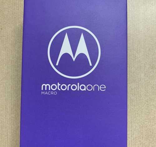 Смартфон Motorola One Macro 4/64GB