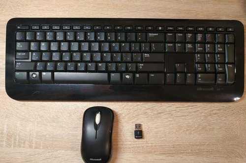 Комплект клавиатура и мышь Microsoft Wireless 850