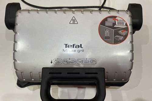 Гриль Tefal Minute Grill GC205012, черный/металлик