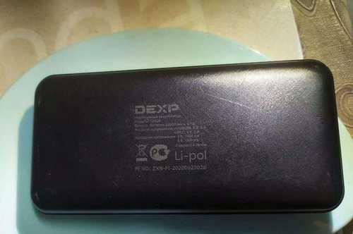 Портативный аккумулятор dexp