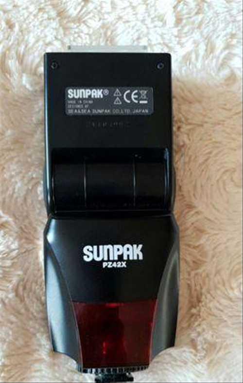 Вспышка камеры sunpak pz42x