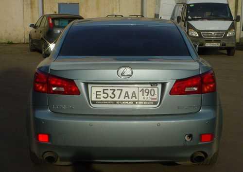 Lexus is 250 багажник