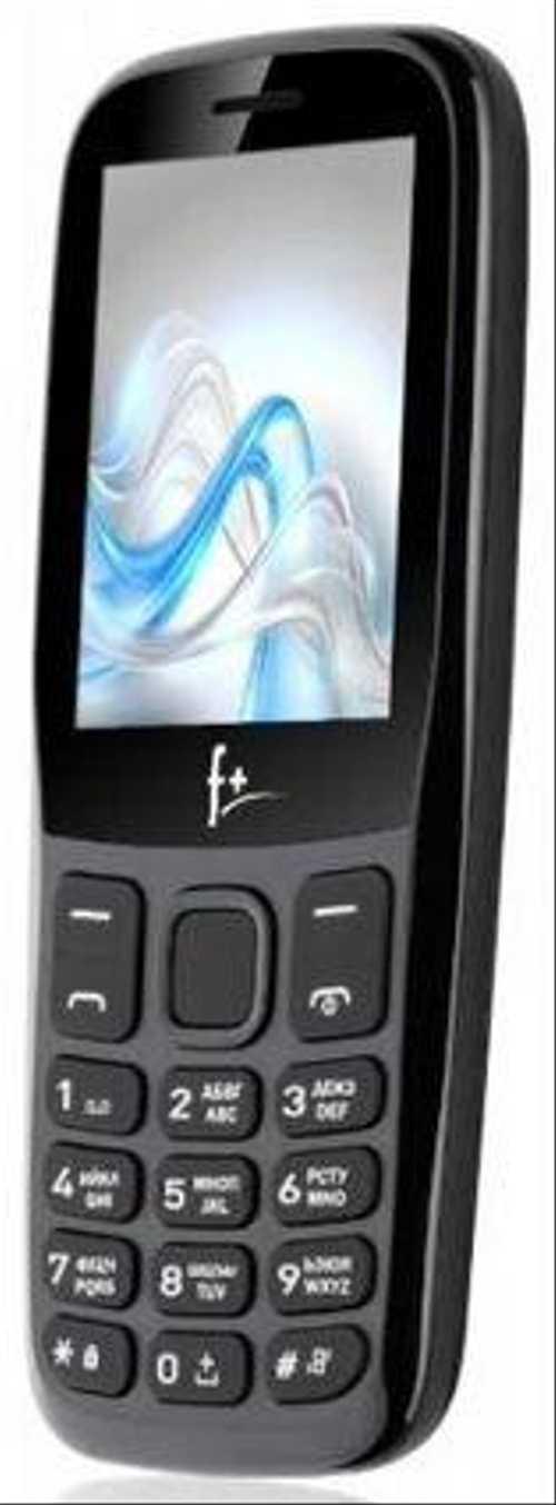 Телефон F+ F256 Dual Sim Black