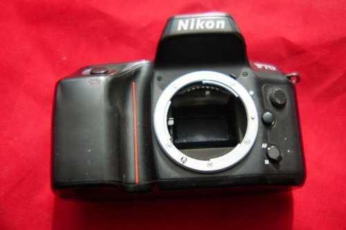 Nikon f70 рабочая пленочная автофокусная