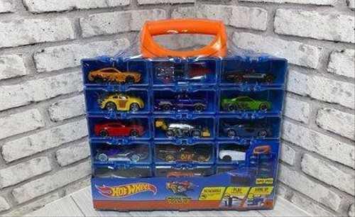 Hot Wheels 15 машинок в кейсе
