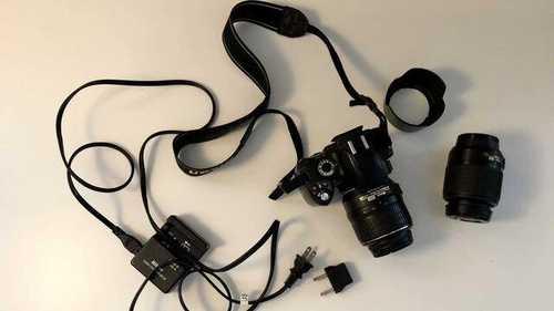 Nikon D60 зеркальный фотоаппарат