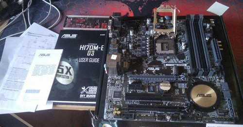 Материнская плата asus H170M-E D3 LGA1151