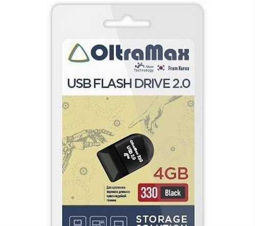 USB Flash 4GB Oltramax (330) черный