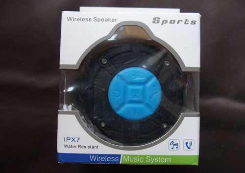 Колонка Wireless Speaker IPX7 новая