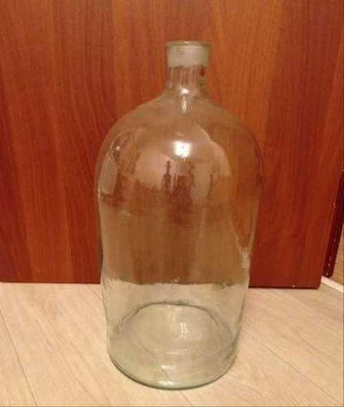 Бутыль стеклянный 40 литров