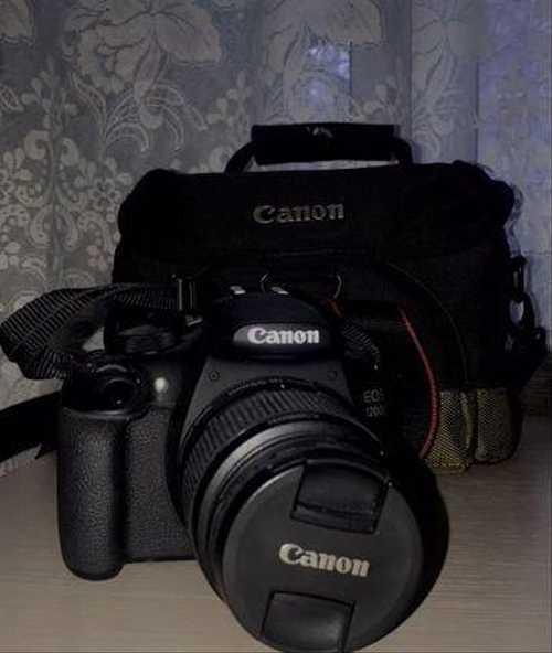 Зеркальный фотоаппарат canon 1200d