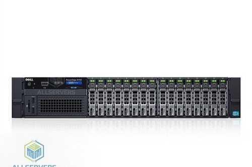 Сервер dell R730 H730 16*sff(2xE5-2683v4,96GB)