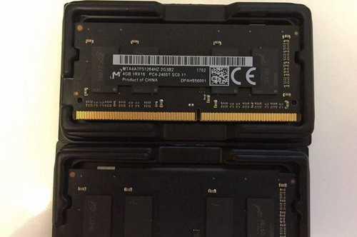 Оперативная память Micron 4GB DDR4-2400 2 шт