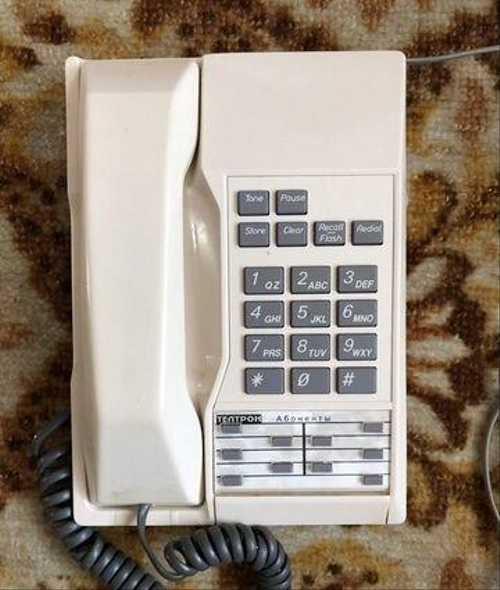 Телефон стационарный рабочий Alcatel