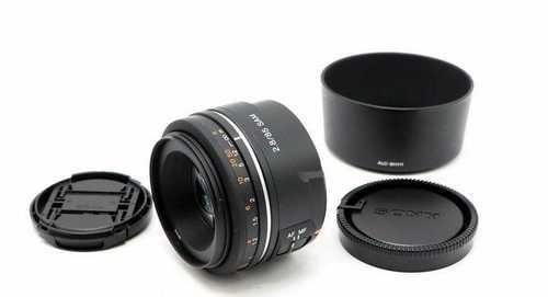 Sony AF 85 mm f/ 2.8 SAM+Бленда+Фильтр+Крышки+