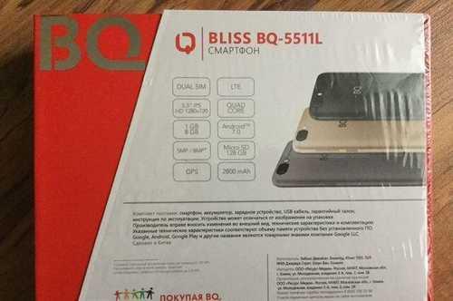 Смартфон BQ-5511L Bliss