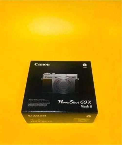 Canon PowerShot G9X Mark II Silver