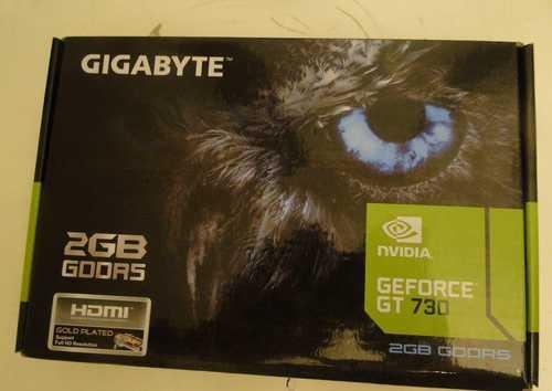 Видеокарта GigaByte GeForce GT 730 LP