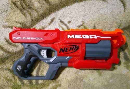 Игрушечный пистолет nerf mega