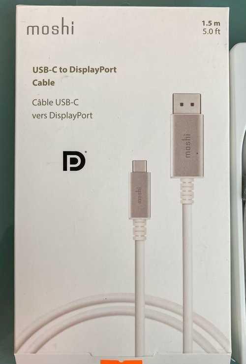 Кабель Moshi USB-C to DisplayPort | Festima.Ru – частные объявления