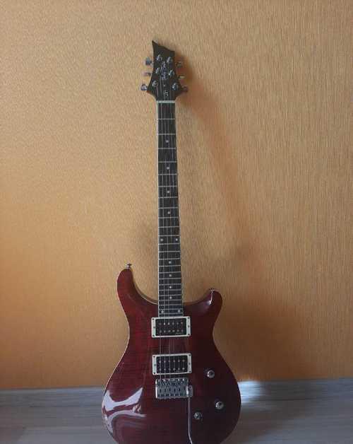 Harley Benton CST-24T Black Cherry Flame