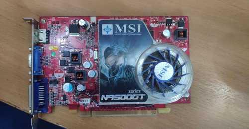 Видеокарта msi n9500gt