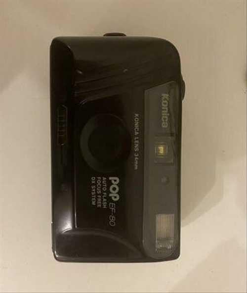 Плёночный фотоаппарат Konica pop ef-80