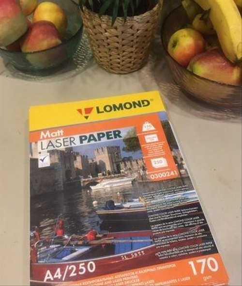 Фотобумага Lomond Matt Laser Paper