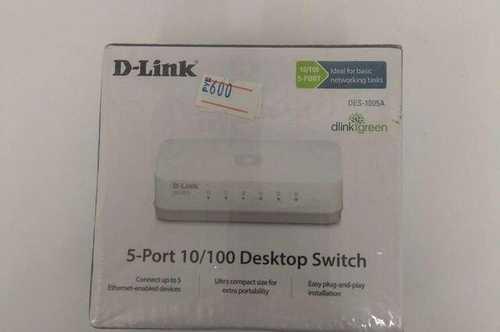 D-Link /5-Port 10/100 Desktop Switch