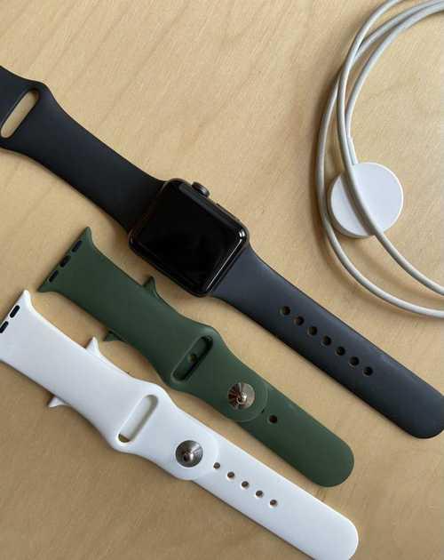 Apple Watch 3series 38 mm в цвете space grey