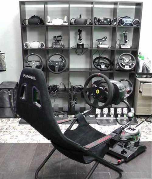 Thrustmaster T300 + кпп и Кресло PlaySeat PS5/4 PC