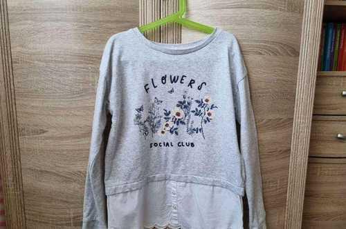 Кофта H&M 140р+платье