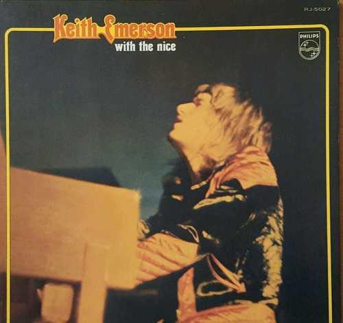 LP Keith Emerson With The Nice. Rare Japan
