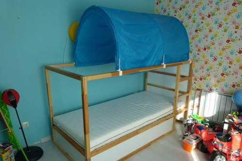 Детская кровать кюра (двусторонняя)
