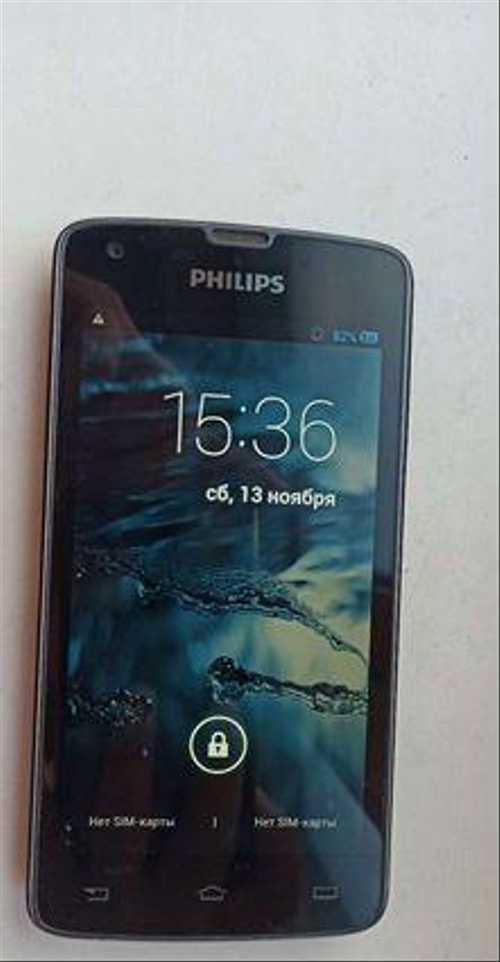 Телефон Philips W8510
