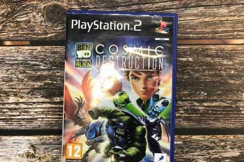 PS2 Ben 10 Ultimate Alien Cosmic Destruction