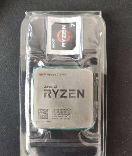 Процессор AMD Ryzen R7 2700
