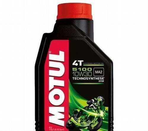 Масло 4т 10w30 полусинт Motul 5100 1л